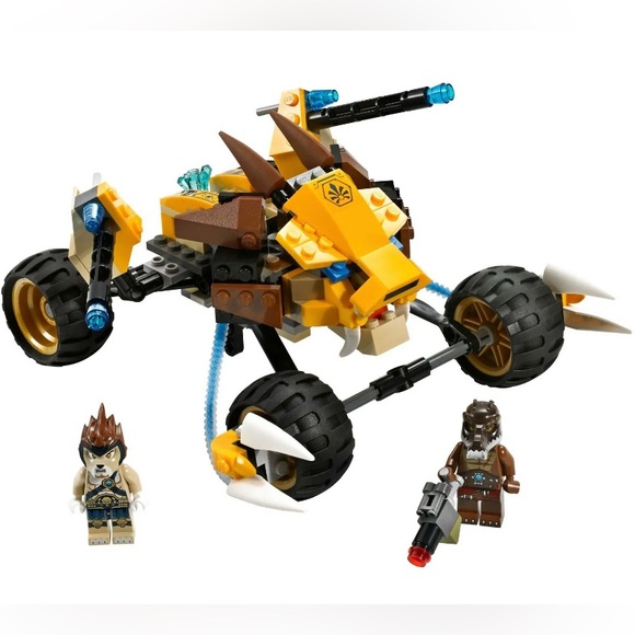 Lego | Toys | Lego Legends Of Chima Lennox Lion Attack 7002 Complete ...